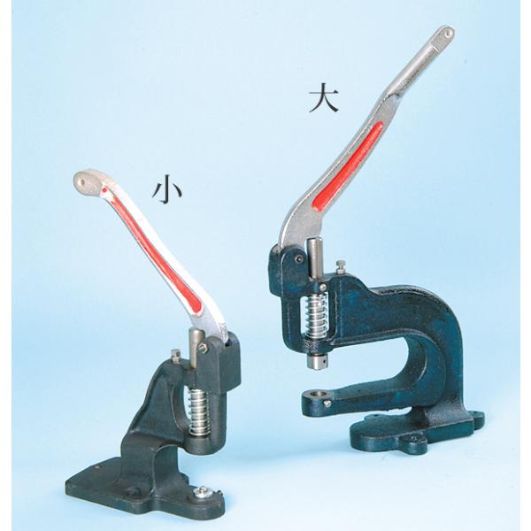 音をたてずに手早く簡単に金具が取り付けられます。金具に合わせて別売りのコマをお選びください。大は力が入りやすく、大量に使用するときに。取付け部奥行き：130mm