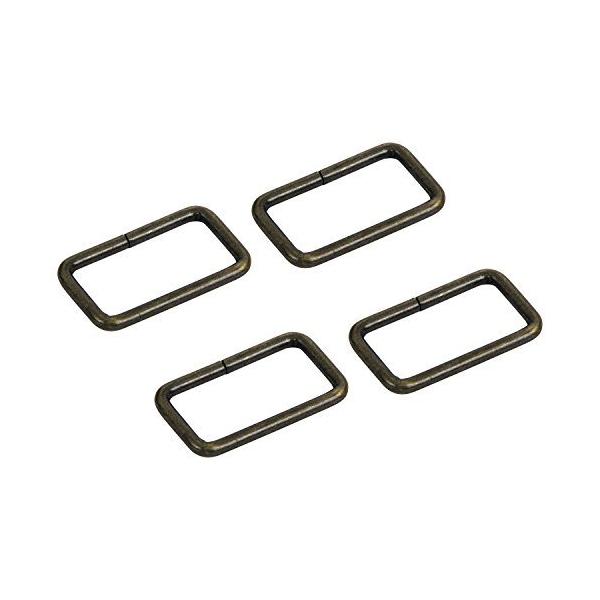 協進エル 角カン4コ入りサイズ：30×15/3mm(内径×高さ/太さ)カラー：アンティッククリックポスト(メール便)選択可。クリックポスト(メール便)は、代金引換不可です。また、不達・紛失等、郵便事故の際の内容品補償はございませんので、ご了...