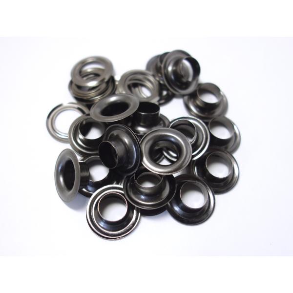 ハトメリング No.25 協進エルカラー：黒ニッケル内容量：20コ入サイズ（外径×高さ×内径）：19×7×10mmクリックポスト(メール便)選択可。クリックポスト(メール便)は、代金引換不可です。また、不達・紛失等、郵便事故の際の内容品補償...