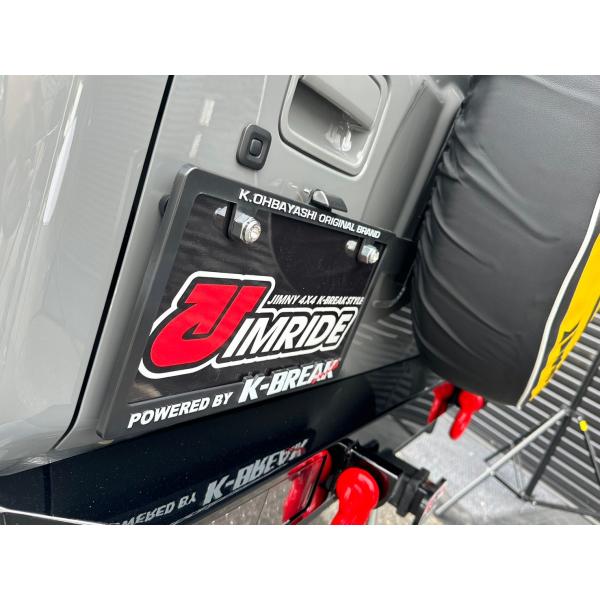 アイアインジムニーボックスタイプ　ナンバー移動KIT☆JB64Wジムニー/JB74Wジムニーシエラ共通です。※LED灯は付属しておりません。★素材：スチール★発送は、西濃運輸となります。個人宅不可です。（個人宅不可となる為、ご注文の際には直...