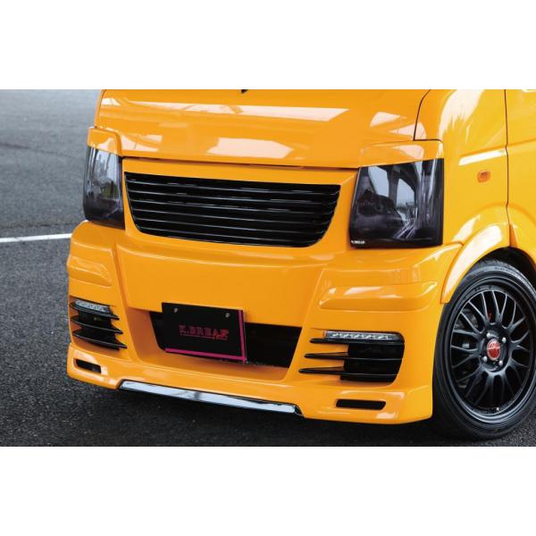 DA63Tキャリィ　プラチナムエアロ　アイライン☆ＦＲＰ素材※未塗装商品です。（塗装はお客様にてお願い致します。）★発送は、西濃運輸となります。個人宅不可です。（個人宅不可となる為、ご注文の際には直送先の板金屋さんなどのご連絡をお願いします...