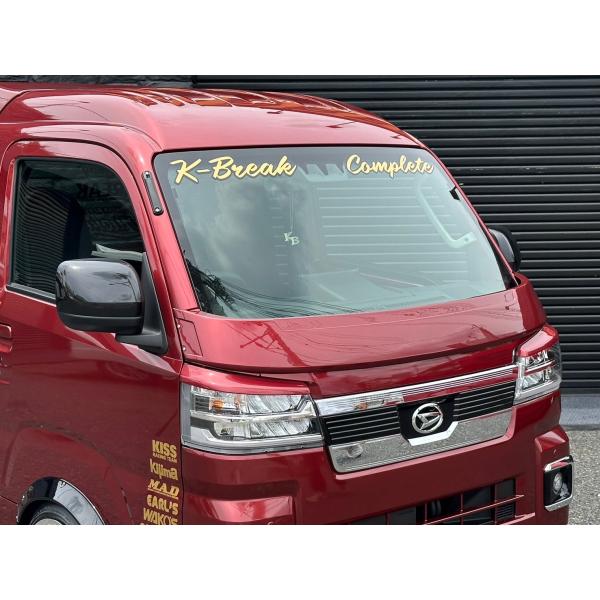 ハイゼットジャンボ後期用アイライン※両面テープでの取付（付属はしてません）★在庫ありになってますが、受注生産の為、納期がかかります。★受注生産となる為、ご注文いただいてからの製作となります。　（納期：約1.5〜2ヶ月程です）★個人宅様への直...