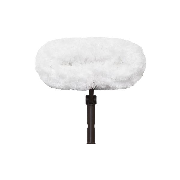 シーリングの羽根を包み込んでしっかりキャッチ！ヘッドの角度が6段階に調節可能！ボリュームたっぷりのマイクロファイバーモップ。モップが交換できます。吊るしても収納OK。安心連結に対応。■素材：ヘッド/ポリプロピレン・ポリアセタール　モップ/ポ...