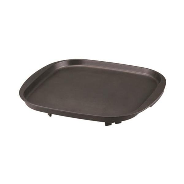 カセットこんろで使う専用「鉄板焼プレート」■カセットこんろで、本格的鉄板焼がご家庭で手軽に楽しめます。■焼肉、焼きそば、お好み焼、ホットケーキ作りなどにも使えます。■焼面がフッ素樹脂加工を施し、焦げ付き・こびりつきが少なく、お手入れも簡単！...