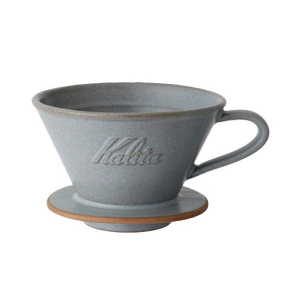 カリタの美濃焼のドリッパー日本の物作りの温かさが伝わる逸品対応フィルター：KWF-185　ウェーブフィルター2〜4人用材質：美濃焼（岐阜県土岐市駄知町）