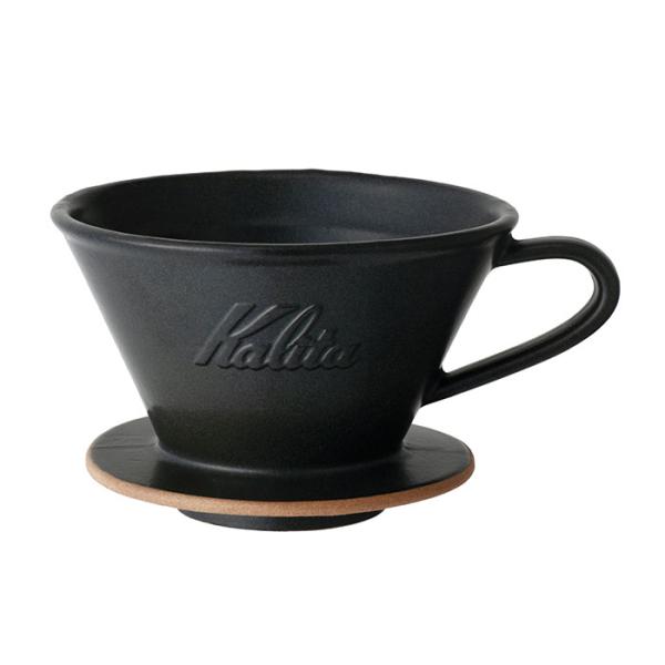 カリタの美濃焼のドリッパー日本の物作りの温かさが伝わる逸品対応フィルター：KWF-185　ウェーブフィルター2〜4人用材質：美濃焼（岐阜県土岐市駄知町）