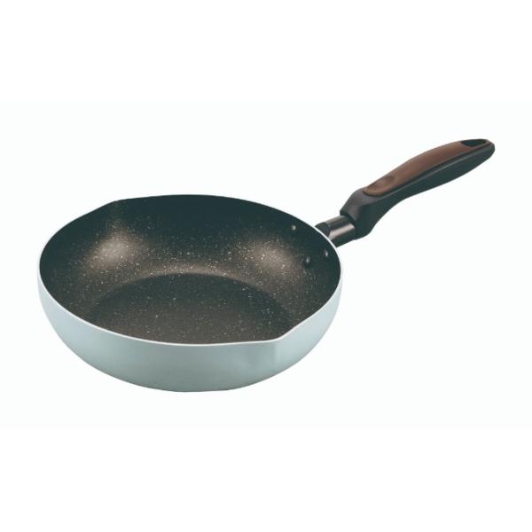 もっと楽しくにっこり笑える毎日。「これでいい」より「これがいい」自分好みに囲まれて毎日がもっと楽しい毎日に。豊富なラインナップで、自分に合ったものが必ず見つかる！内面はマーブルふっ素樹脂加工でこげつきにくく、お手入れもラクラク。■サイズ：4...