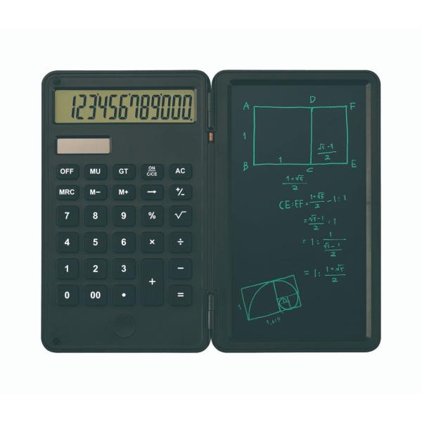 計算もメモもこれ一つでOKです薄くてコンパクトなので、持ち運びがラクラク■サイズ：使用時／180×150×10mm、折畳時／92×150×15mm、タッチペン／102×9×5mm■重量：130g■材質：ABS樹脂、シリコン、ガラス、PET■...