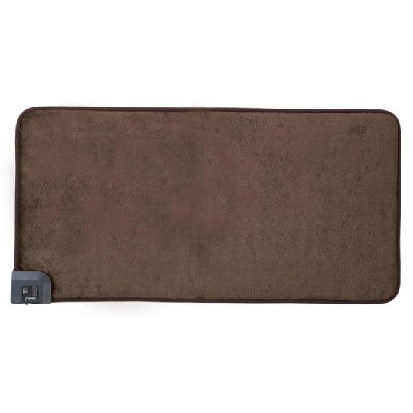 なめらかでやわらかな肌ざわりのフランネルを表生地に採用しています。強弱温度の切換機能を搭載しています。ソファーの上や座椅子、デスクの下におすすめなワイドサイズになっています。■サイズ：約90×45cm■材質：ポリエステル100％■消費電力：...