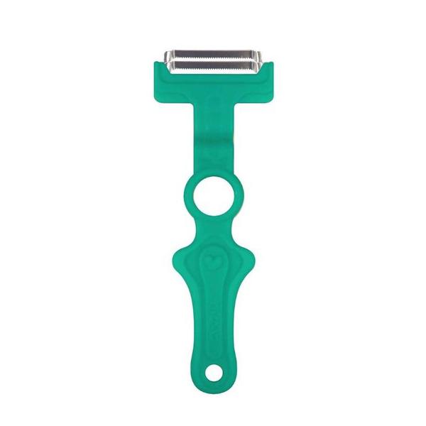 包丁では難しい極薄の斜め切りが均等な薄さで削れるサイズ:60x23x180mm本体重量:23g生産国:中国