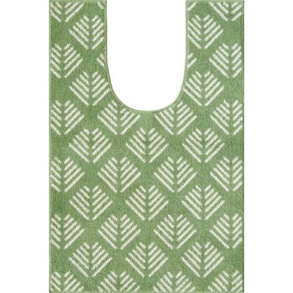 耳長タイプのトイレマットです。柔らかな色味が可愛いです。シンプルなパターン柄でオシャレなトイレ空間になります。マットの裏面は滑り止め加工付きです。同シリーズで揃えると統一感のある空間になります。■サイズ：約横70×縦105cm■材質：パイル...