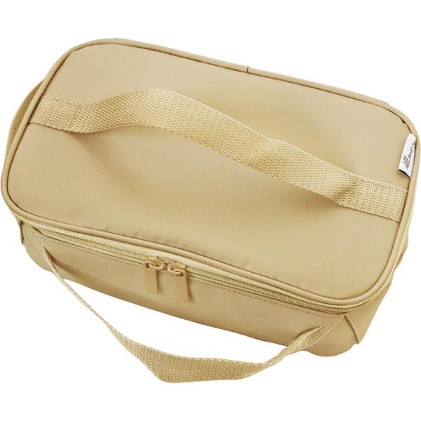 ■横型、平型、縦型の３wayで使えます■撥水加工でお手入れ簡単です■クッション性のある中材■持ち運びに便利な取っ手付き■縦型はスープジャーやペットボトル、ジュース缶などに■平型は一段のお弁当箱を持ち運べます■横型は二段のお弁当箱用に■お弁当...