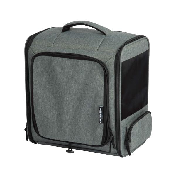 ●ペットのお出かけや災害時の避難用に！●背面のベルトに取っ手を通せばキャリーバッグにも取り付けできる●便利な拡張型で、通気性も抜群●両サイドと正面から出入り可能●多機能ポケット付き●底板付き●飛び出し防止金具付き●耐荷重約8kg●材質/表生...