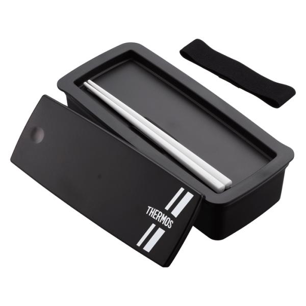 ■フラットな天面で、スッキリとしたデザイン■フタの裏面もフラットになっているので洗いやすい■ハシフタはワンプッシュで簡単に開けられる■食洗機OK■電子レンジOK(本体のみ)■汁もれしにくいフタ■仕切り・ベルト付き■ハシ付き(18cm)■ラン...