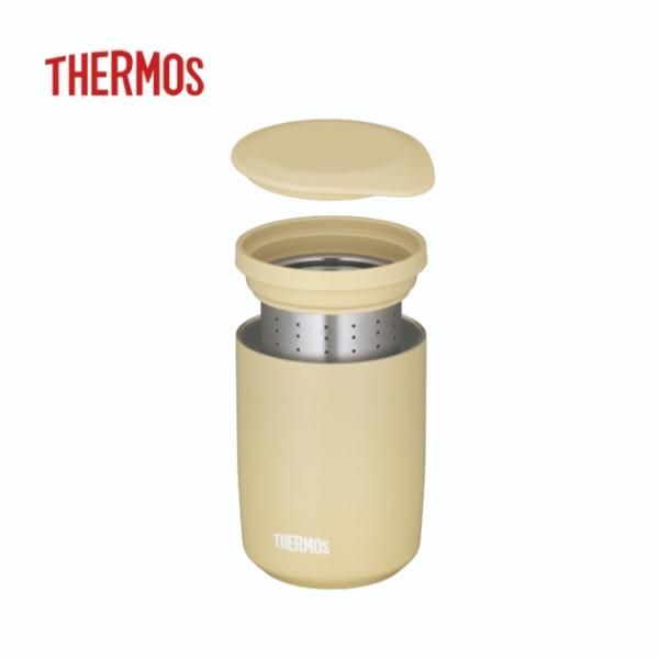 ■ティーストレーナー付きでお茶が作れ、作ったお茶を保温/保冷できる■各パーツ凹凸が少なく、洗浄しやすい■食洗機対応■フタは持ち上げやすいタブ付き■口当たりがやさしい丸口設計■結露しにくく、外側が熱くならない●サイズ(約)：幅9.5×奥行8....