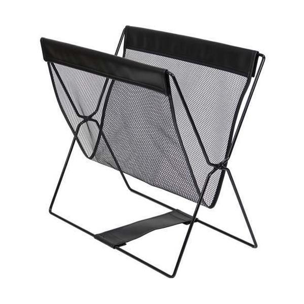 組み立て簡単！シックでおしゃれな収納バスケット。メッシュタイプなので荷物も見えます。使わないときは、折りたたんでスリムに収納できます。●使用時サイズ：(約)スタンド/幅46.5×奥行20×高さ41cm、ハンモック/幅46.5×奥行20×高さ...