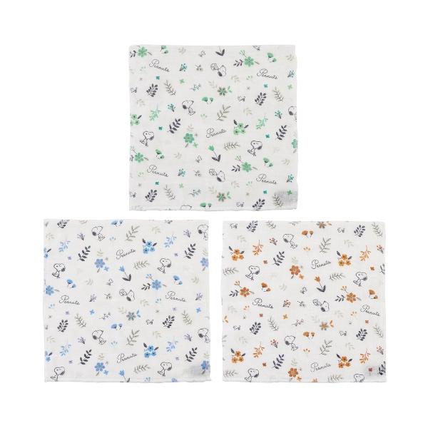 かわいいキャラクター柄のかや生地のふきん3枚セット！吸水性にすぐれた綿100％。柄違いの3枚セットです。■サイズ：300×300mm■材質：綿100％■生産国：中国