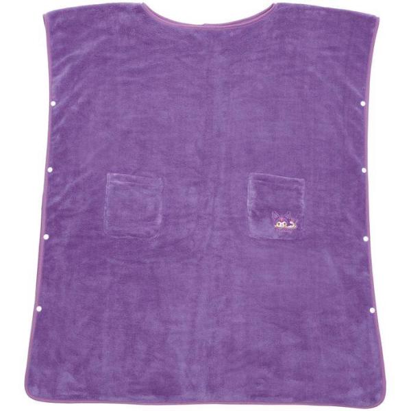 すぽっとかぶるだけで汗や水分をさっと吸収しますサウナ時間、お風呂上がりを快適に過ごせますスナップボタン仕様ですポケット付きで便利です■サイズ：80×200cm（かぶった状態：横幅80×縦100cm）■材質：ポリエステル80%、ナイロン20%...