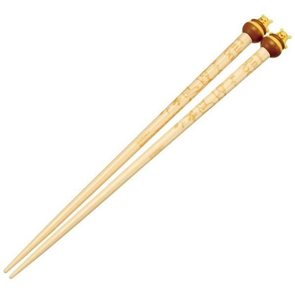 かわいいマスコットがついたお箸で楽しくご飯♪箸先は、すべり止め加工あり。■長さ：21.0cm〔マスコット部分を除く〕■品質表示箸：メタクリル樹脂／耐熱温度：80度マスコット部：ABS樹脂／耐熱温度：80度■生産国：中国