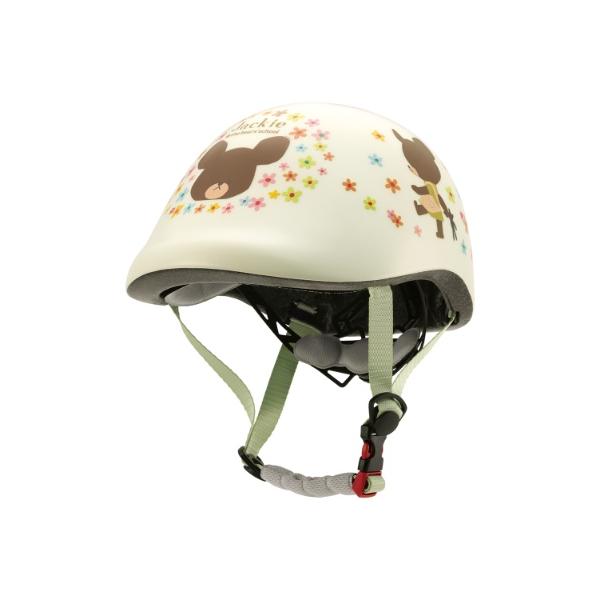 安心安全の目印、SGマーク商品です発泡スチロール製より衝撃・摩耗に強い素材を使用ヘルメットの内部を快適に保つ大小3つの通気孔ダイヤル式のアジャスターで細かなサイズ調節が可能ですお子様がヘルメットを着脱しやすいよう、あごひもはワンタッチバック...