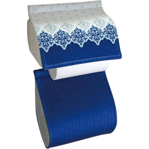 ●材質：表生地　パイル部 アクリル100％ / 地糸ポリエステル100％●原産国：中国●洗濯ネットに入れて、洗濯機で丸洗いできます。差込板を取り外してから、フタカバーとストッカー部分をお洗いください。※差込板の厚みは1.2mmです。ペーパー...