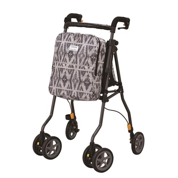 コンパクトで軽量！歩きやすいワイド仕様。小回りの利くスリムミドルタイプ。幅×奥行×高さ（mm）：540×550×840〜930材質：フレーム／アルミニウム、袋部／ポリエステル他折りたたみ時サイズ：幅260×奥行340×高さ880mm重量：4...