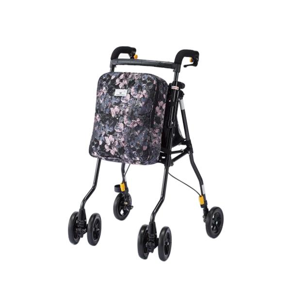 コンパクトで軽量！歩きやすいワイド仕様。小回りの利くスリムミドルタイプ。幅×奥行×高さ（mm）：540×550×840〜930材質：フレーム／アルミニウム、袋部／ポリエステル他折りたたみ時サイズ：幅260×奥行340×高さ880mm重量：4...