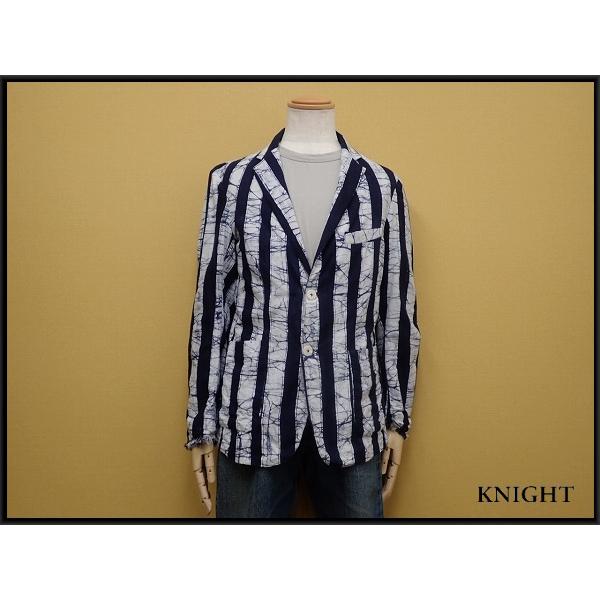 ブランド・説明POST IMPERIALポストインペリアルのジャケットです。ナイジェリア製、品質表示タグがないのでサンプル品かもしれません。とても雰囲気のある染めデザインですね。素敵にお使い頂けると思います。気になる方は是非ご検討下さい。サ...