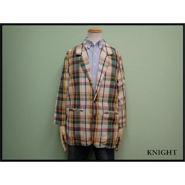 ブランド・説明CheyenneCheyenneのジャケットです。インド製、マドラスチェックデザインです。素敵にお使い頂けると思います。気になる方は是非ご検討下さい。サイズ表記　M　　　実寸　着丈76cm　身幅58cm　肩幅42cm　袖丈56...