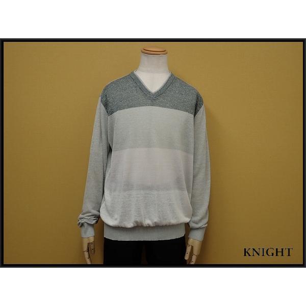 ブランド・説明Barassiバラシのニットです。日本製、グラデーションカラーデザインです。素敵にお使い頂けると思います。気になる方は是非ご検討下さい。サイズ表記　48　　　実寸　着丈68cm　身幅58cm　肩幅48cm　袖丈62cm　　　　...