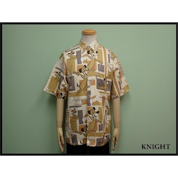 ブランド・説明SOZIソジ×ハンナバーベラのシャツです。とても存在感のあるデザインですね。素敵にお使い頂けると思います。気になる方は是非ご検討下さい。サイズ表記　M　　　実寸　着丈75cm　身幅55cm　肩幅49cm　袖丈26cm　　　　　...