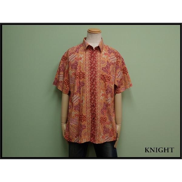 ブランド・説明KERIS FASHIONKERIS FASHIONのバティックシャツです。とても雰囲気のある総柄デザインですね。素敵にお使い頂けると思います。気になる方は是非ご検討下さい。サイズ表記　L　　　実寸　着丈76cm　身幅60cm...