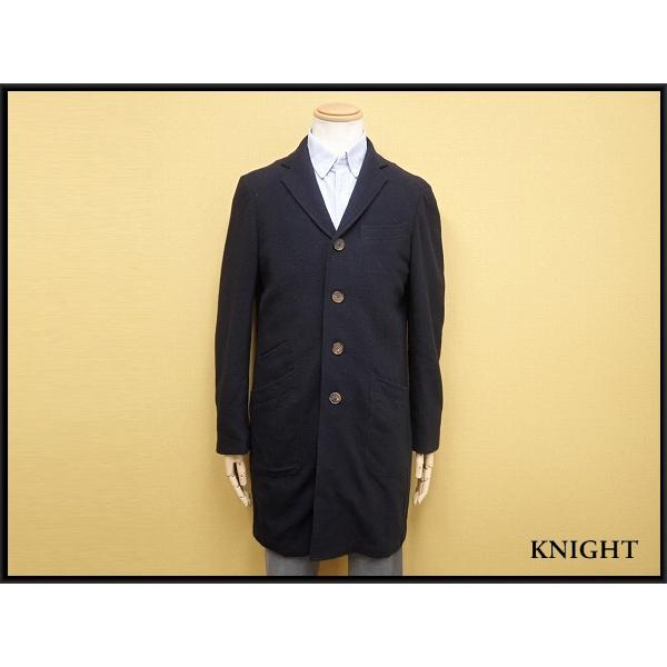 ブランド・説明SAN franciscoサンフランシスコ・聖林公司のチェスターコートです。日本製、シンプルで使いやすそうなデザインです。素敵にお使い頂けると思います。気になる方は是非ご検討下さい。サイズ表記　S　　　実寸　着丈88.5cm　...