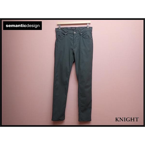 ブランド・説明semantic designセマンティックデザインの裏起毛パンツです。伸縮性のあるストレッチ素材になります。素敵にお使い頂けると思います。気になる方は是非ご検討下さい。サイズ表記　M　　　実寸　ウエスト78cm　股下73cm...