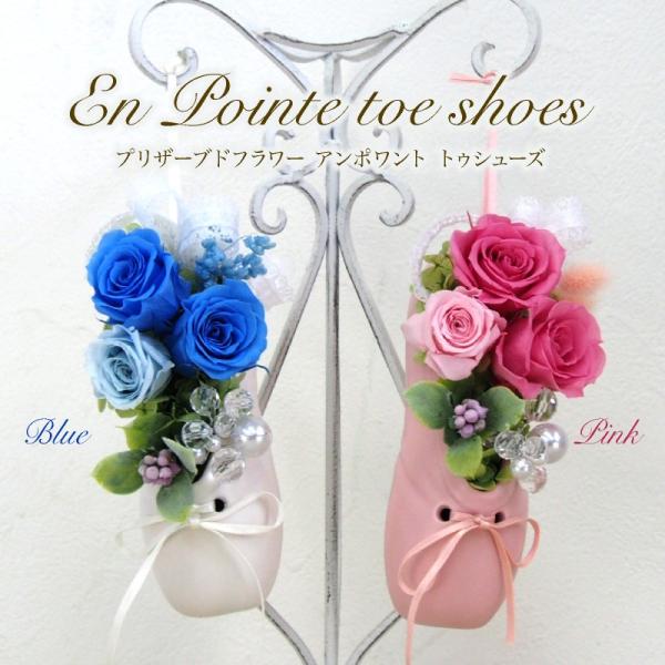 ■商品名：プリザーブドフラワー アンポワント トゥシューズ※商品は片足1色×1個となります。■サイズ：本体/幅約8cm×高さ約8cm×奥行約16cmクリアケース収納時/幅約15cm×高さ約20cm×奥行約15cm■材質：靴/陶器、花/プリザ...