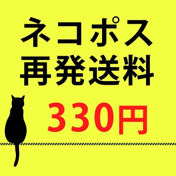 再発送料金　税込み330円【ヤマト運輸：ネコポス】にて配送いたします。