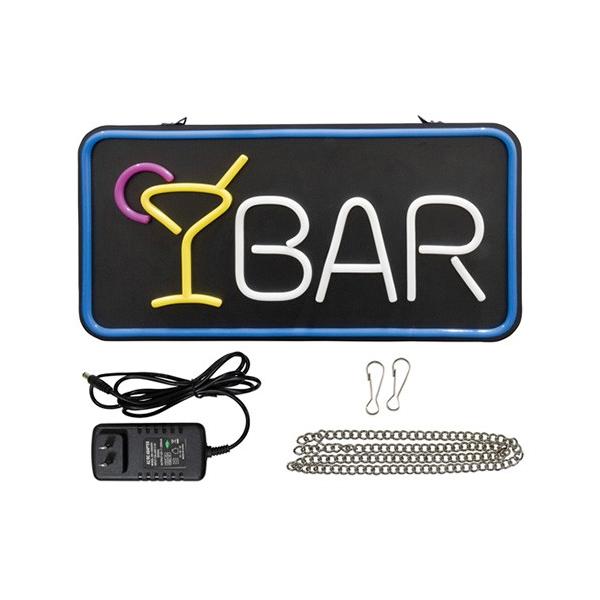 ・サイズ：W540×H235×D35mm・材　質：PVC・備　考：画面上と実物では若干色や形が異なる場合もあります。カフェやバーのインテリアにレトロな雰囲気の電飾看板がおしゃれに演出します！！