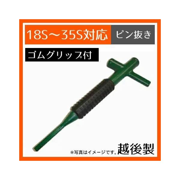 ピン抜き工具GXツース盤・ツース（爪）の取り換えに最適18S〜35S対応ゴムグリップ付きで使い易さ抜群。縦方向18S-22S　横方向25S〜35S。