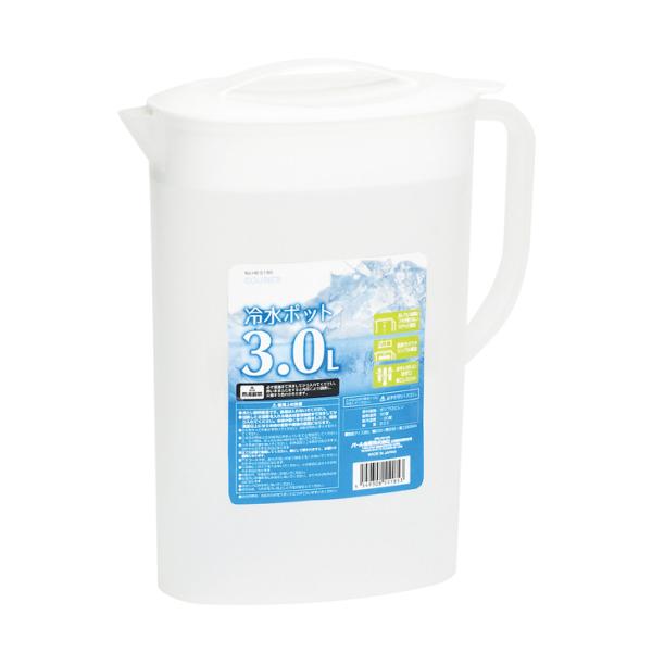 ●広口で洗浄がラクラクなシンプル構造●水キレがいい注ぎ口と茶こしスリット●食器洗い乾燥機には使用しないで下さい。■商品サイズ：W22.5×D10×H27.5cm■重量：0.293ｇ■素材・材質：ポリプロピレン■原産国：日本■ご注意:冷たい飲...