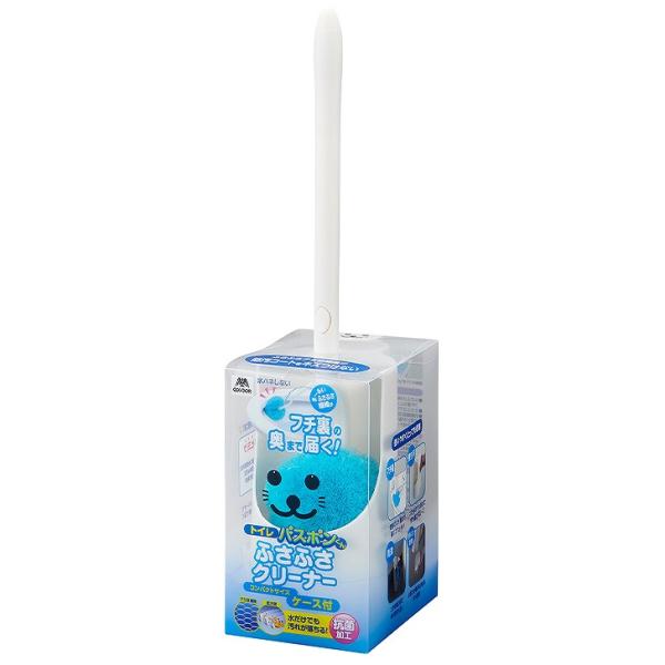 ●フチ裏の奥まで届く！ ふさふさアミ目繊維が防汚コートをキズつけない。ケース付。●ヘッドが球体なので便器のフチ裏や奥まで届く●ケースは大きな開口部で毛の乾きが速く清潔　毛は抗菌加工。水受けが取りはずせるからお手入れ簡単。■商品サイズ：W9....