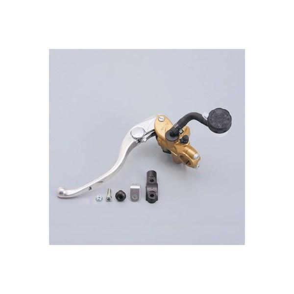 商品名　ニッシン ラジアルクラッチマスター 　縦型φ19（3/4インチ）※横型14mm相当品番 64208カラー：本体：ゴールド　／レバー：バフクリアーピストン径：1/2インチ（約12.7mm）φ19は横型マスターシリンダー14mmと互換性...