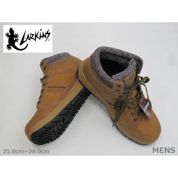 SALE / LARKINS ラーキンス 6576 防滑 ゆったり 防水 チェック柄 おしゃれ Meスノーブーツ CM 25.0cm〜28.0cm＜31%OFF＞≪　商品の詳細　≫☆【カラー／管理番号】 　キャメル（ヌバック）　　／　　NO...