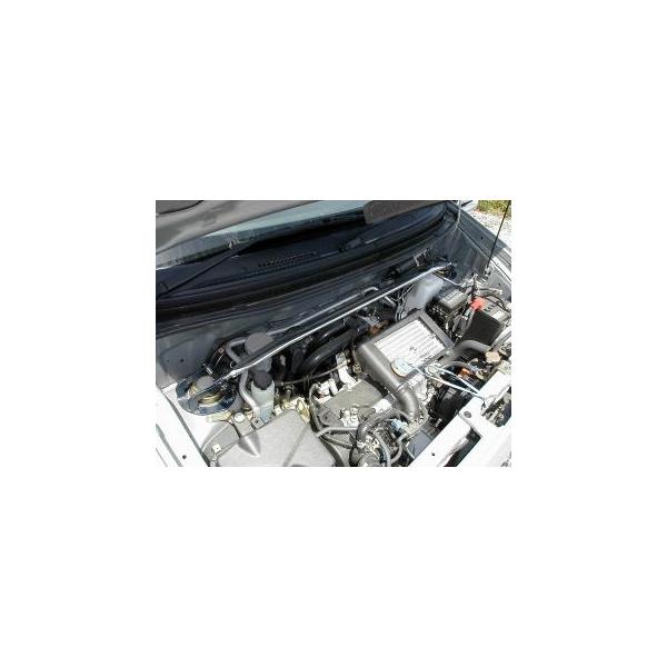 ■【商品名】カワイ製作所 フロントストラットバー typePG■【車種/型式/年式】ダイハツ/ムーヴ　L900S●【品　番】DA0110-FTP-00●【備　考】