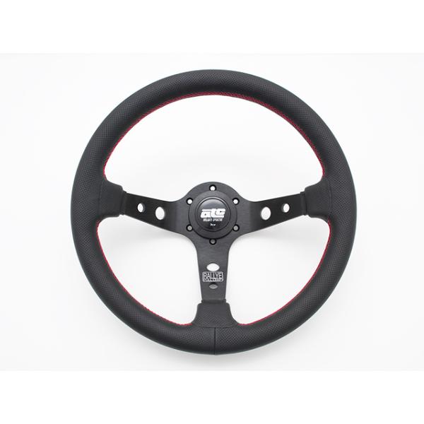 ■【商品名】atc RALLYE CONE 95 33φ ステアリング※ホーンボタン付属RALLYE CONE 95mmディープ　33φブラックエアレザー　レッド　SW02303ブラックエアレザー　ブルー　SW00778