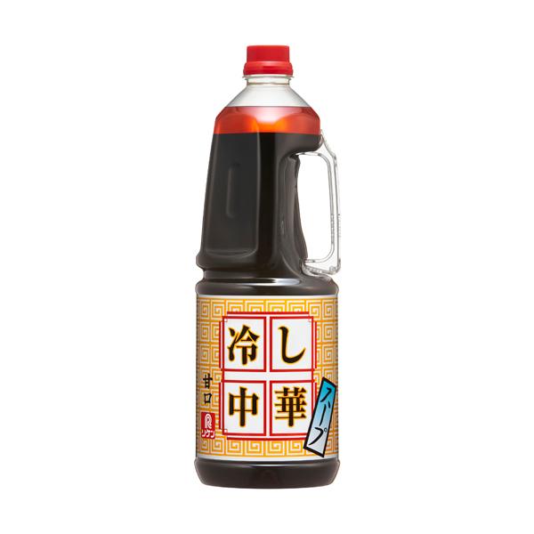 本醸造しょうゆをベースに醸造酢、液糖、砂糖などの各種原料をバランスよくブレンドしました。かきエキス、雑節エキスなどの調味料で酸味をおさえてマイルドな風味に仕上げた冷し中華スープの素です。
