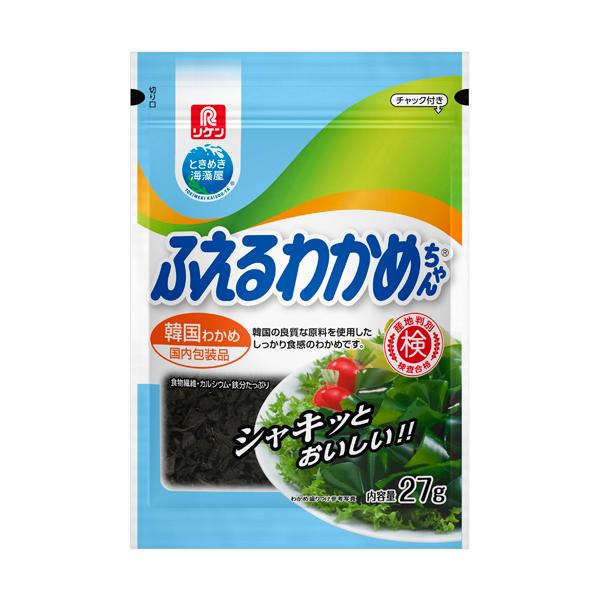 韓国産のなめらかでしっかりした歯ごたえのわかめです。汁物・炒め物などの温かい料理から、サラダ・和え物などの冷たい料理まで、幅広くお使いいただけます。日本国内で包装しています。好きな分だけ使える便利なチャック付きです。