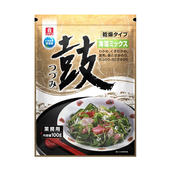 6種類の素材による豊かな彩りと食感により、メニューをより一層引き立てます。かさばらずに常温保存が可能なため、必要な分だけ手軽にご使用いただける上、保管にも便利です。50 〜 100倍（重量比）の水に7 〜 8分間浸すと約10倍（重量比）にな...