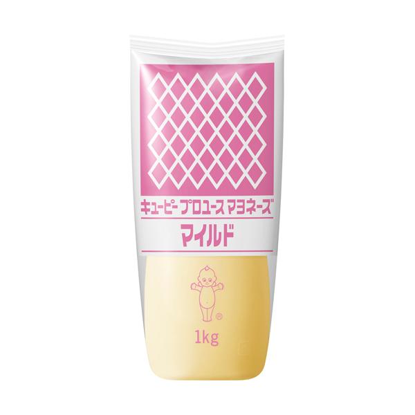 全卵を使用し、酸味と塩味をおさえたマイルドな味が特長のマヨネーズです。耐熱性がありますので、調理用のソースベースとして幅広い用途にご使用いただけます。