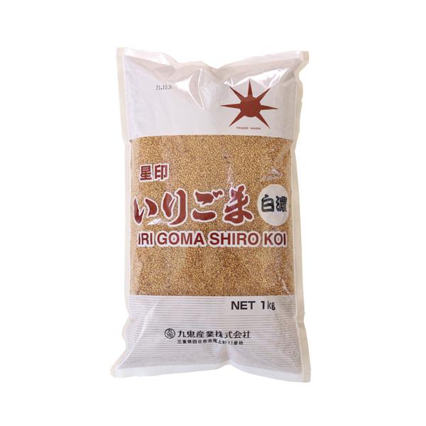 厳選した白ごまを精選、水洗いし、より焙煎風味を強く煎り上げました。