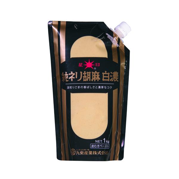 白ごまの純粋な香味を引き出すため、薬品を使用しない独自製法で皮をむき、深く煎ることで力強い香ばしさとコクを最大限に引き出しました。